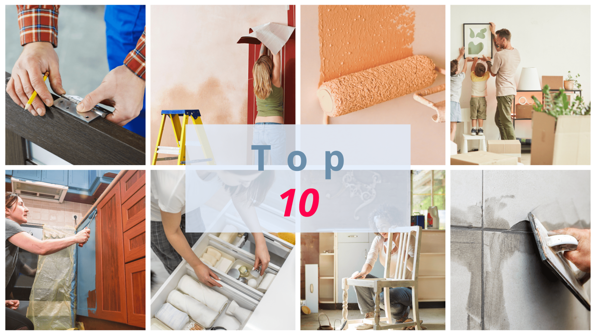The Top 10 Home Improvement Projects we Need Help With