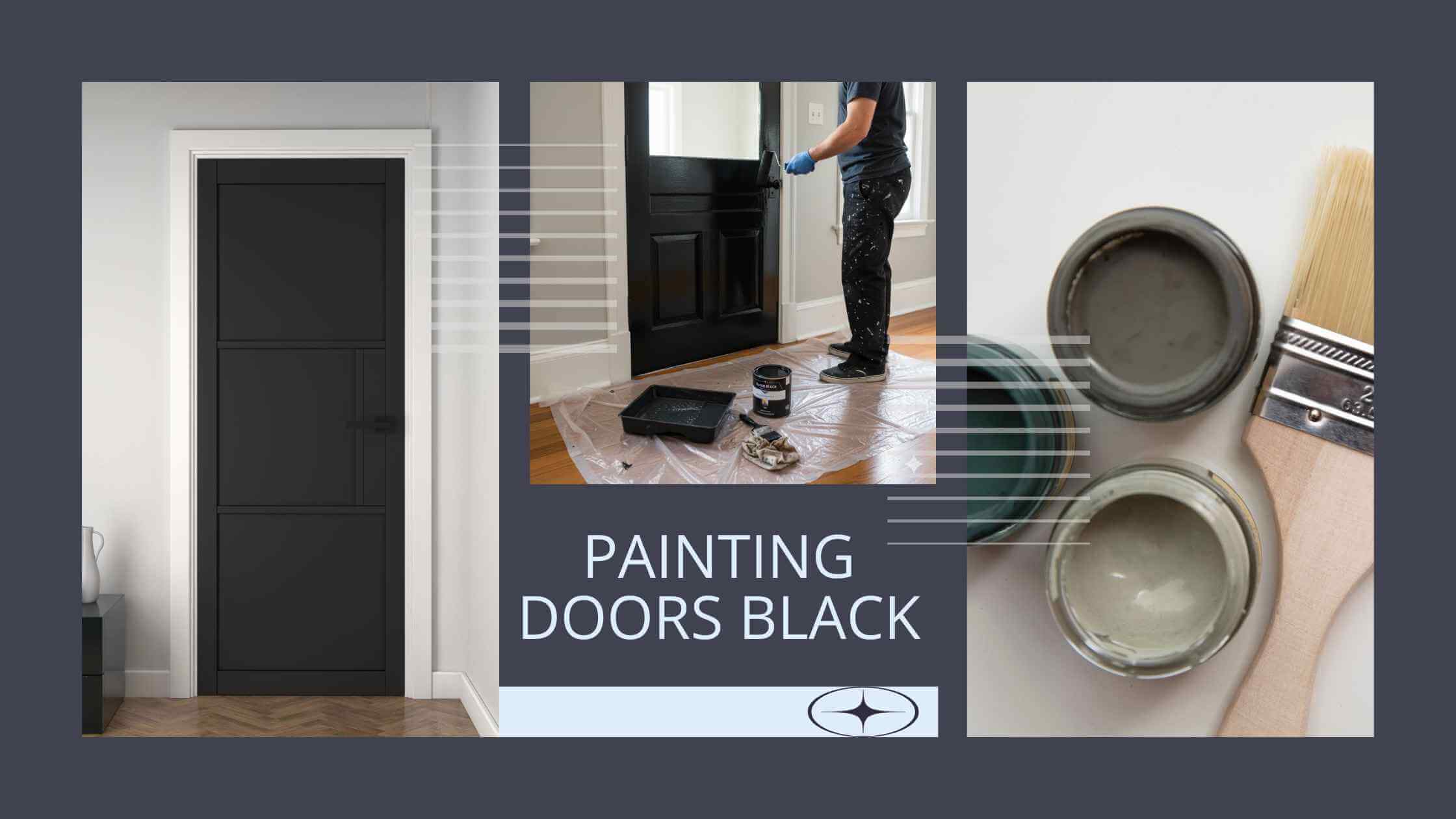 Painting Interior Doors Black: Your Complete How To Guide